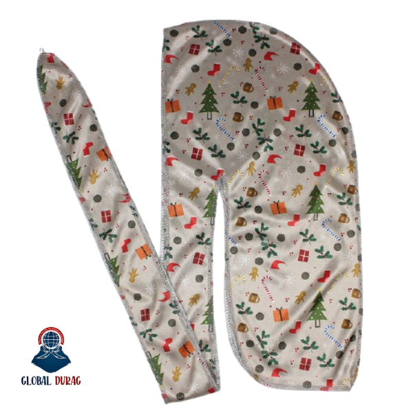 Durag Beige Noël – Global Durag