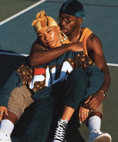 Durag en Velours Beige | Global Durag